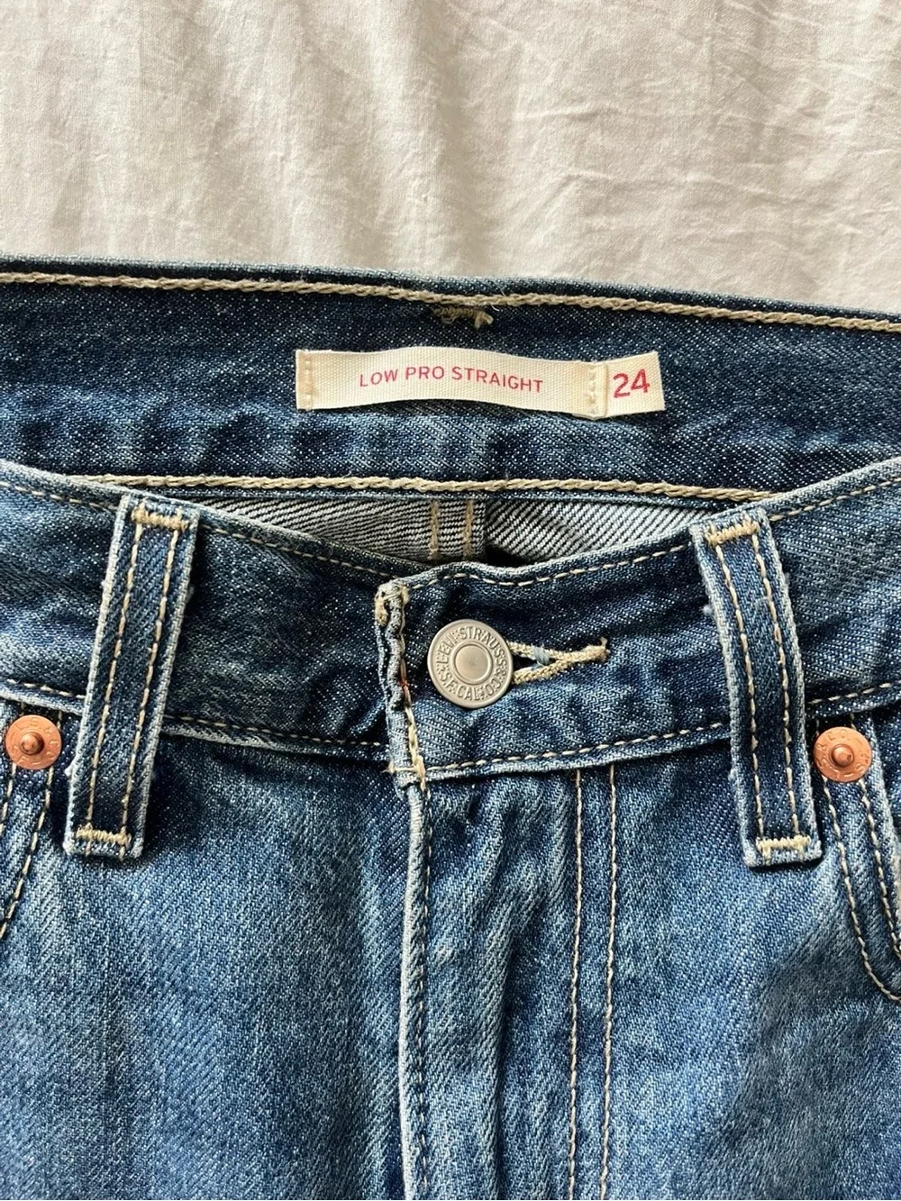 Levi's | Jeans | Blue Levi Straight Jean | Poshmark